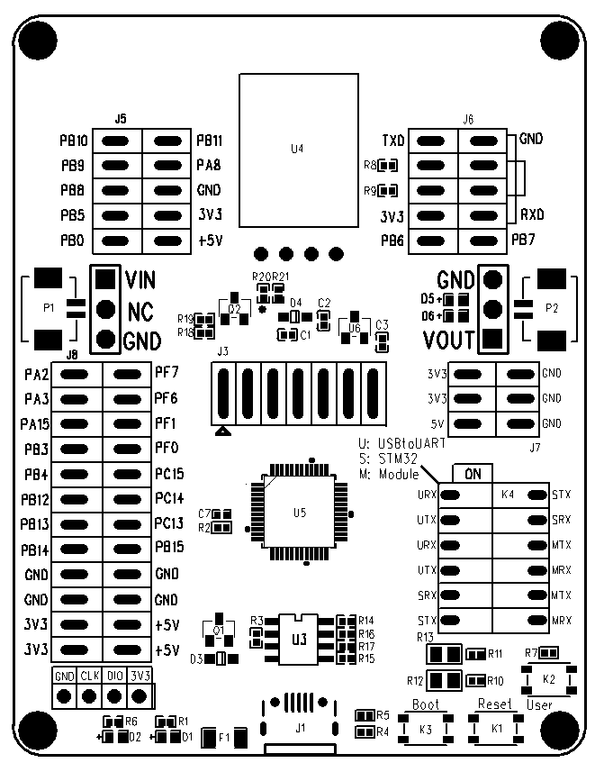 4. STM32 Pro LP 主板 原理图 & PCB图