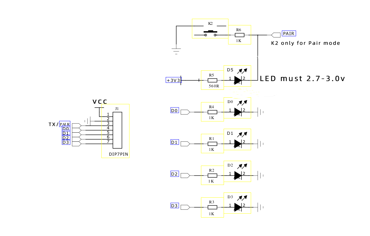 2. RC系列模块规格说明