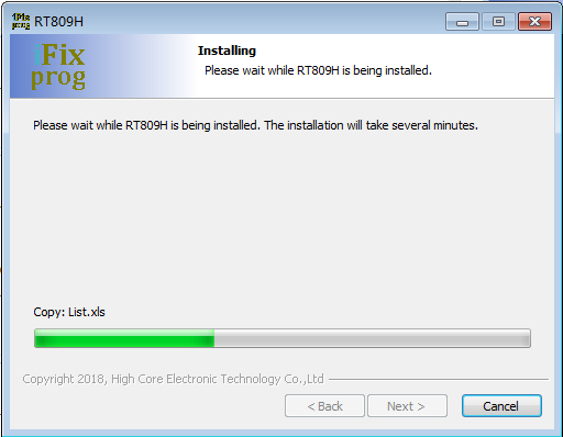 2.2 Installing the Main Software