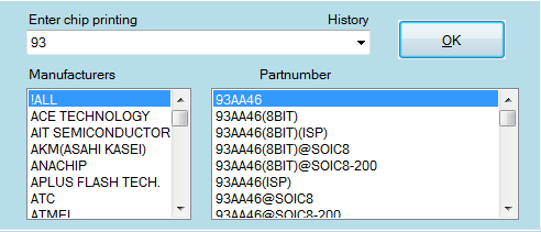 4.1 24XX,25XX,93XX Series Chips’ Reading and Writing
