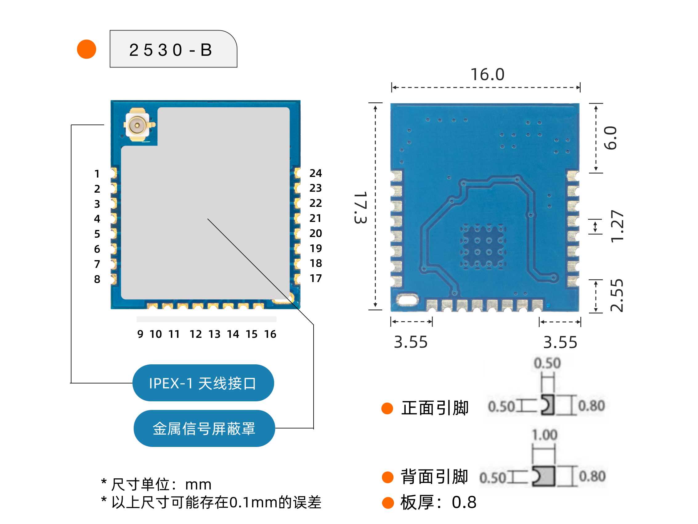 CC2530 ZigBee 3.0 通信模组