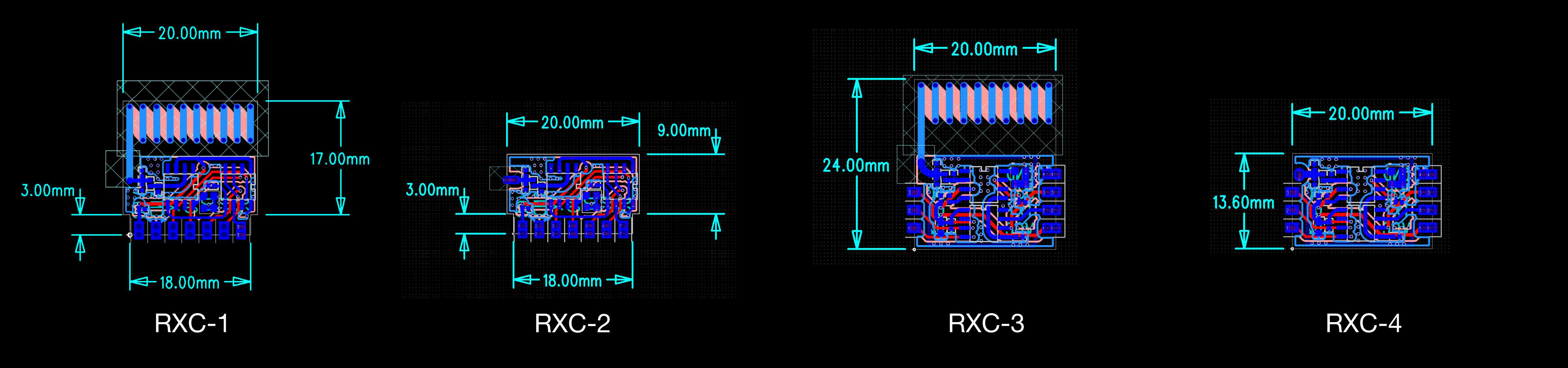 2. RC系列模块规格说明