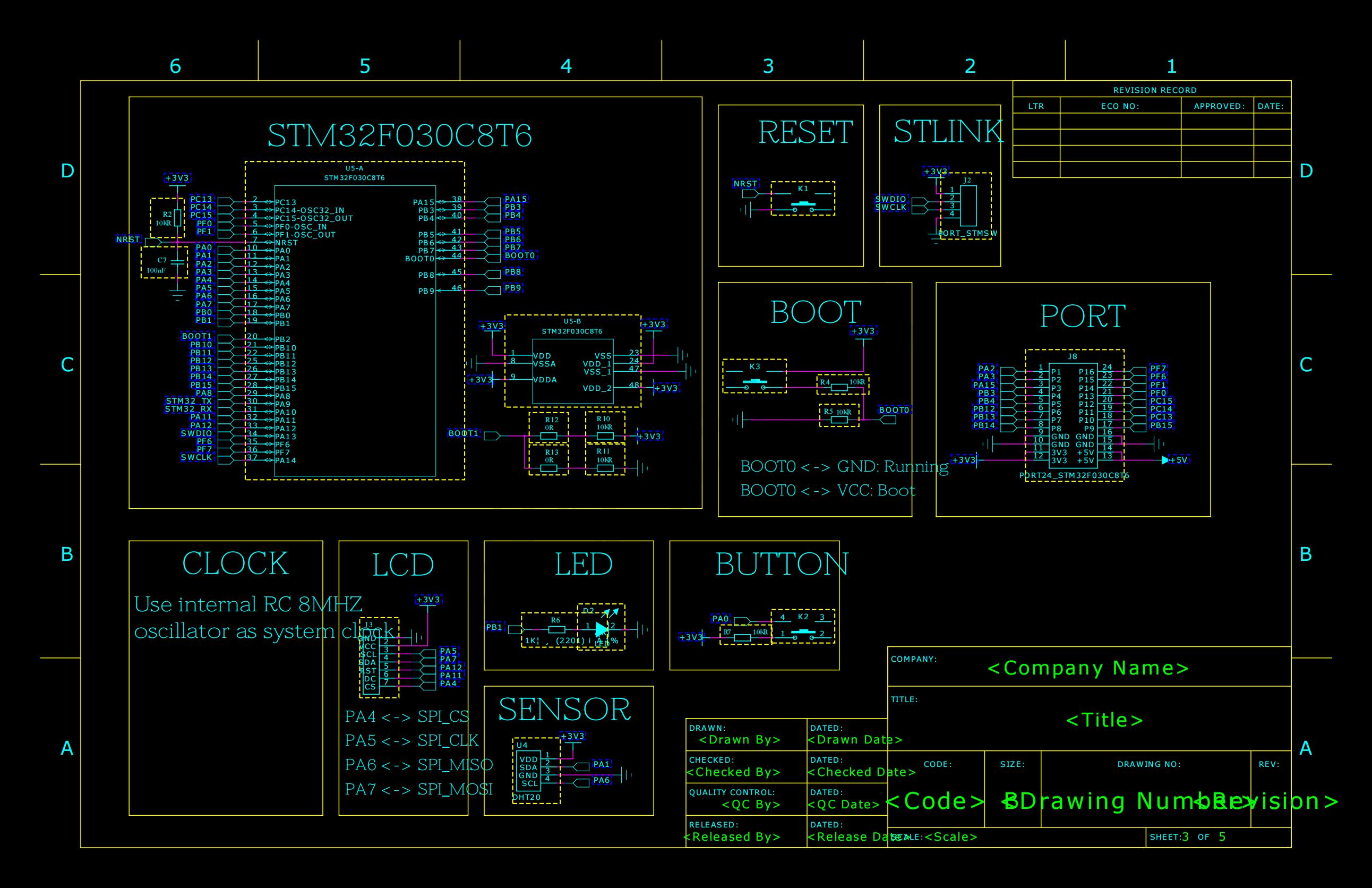 3. STM32 Pro 主板 原理图 & PCB图